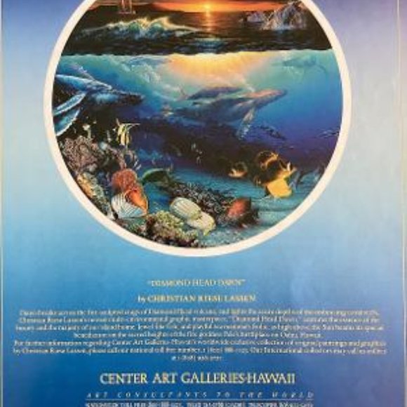 Christian Lassen | Wall Decor | Diamond Head Dawn | Poshmark